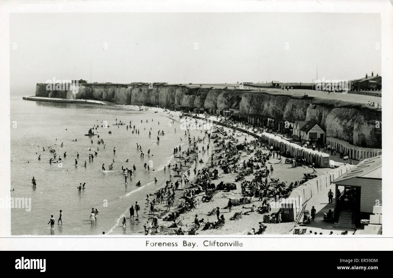 Foreness Bay, Cliftonville, Kent Stock Photo - Alamy