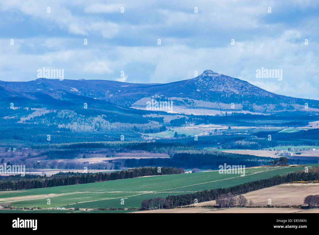 Mither Tap on Bennachie, Aberdeenshire, Scotland Stock Photo - Alamy