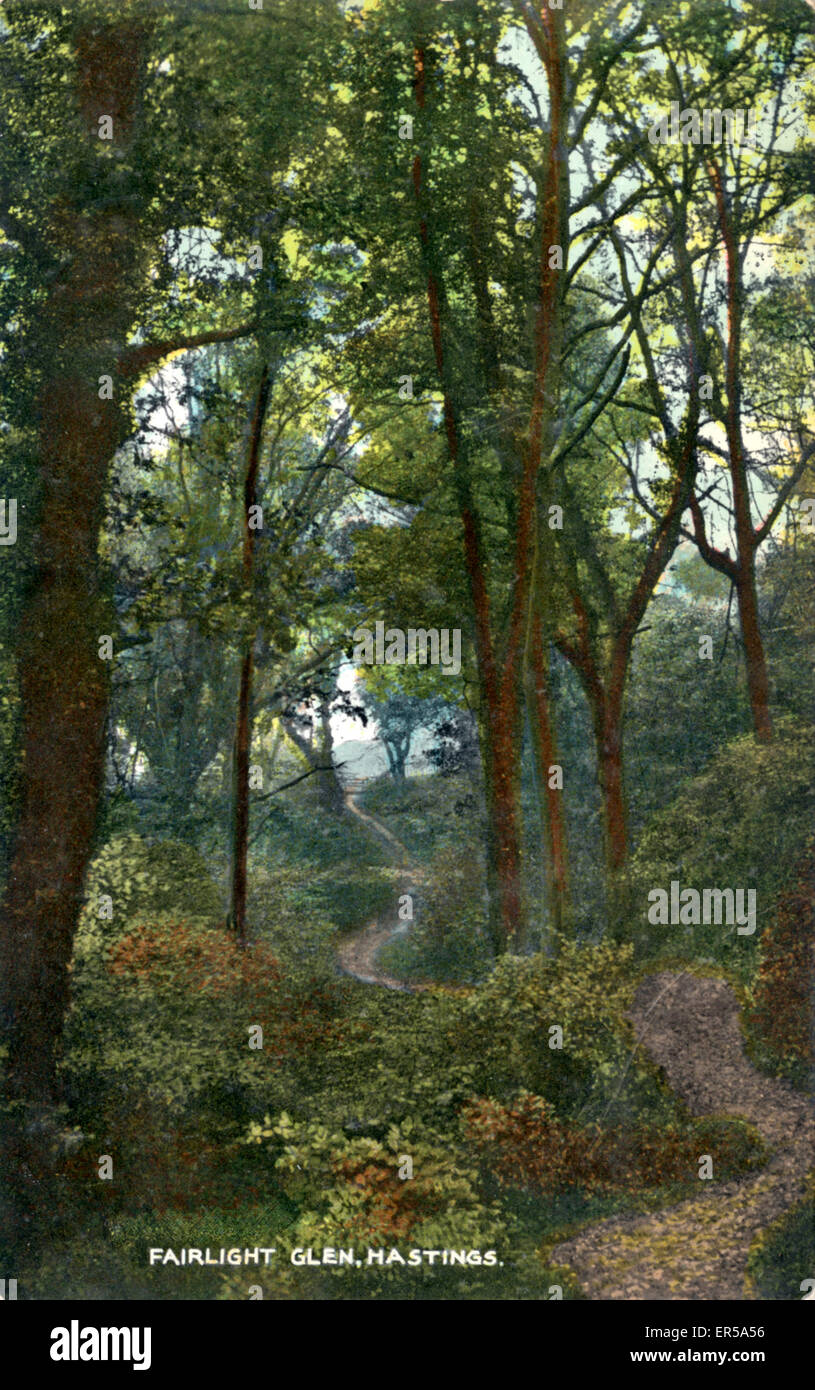 Fairlight Glen, Hastings, Sussex Stock Photo - Alamy Fairlight Glen, Hastings, Sussex Stock Photo - Alamy