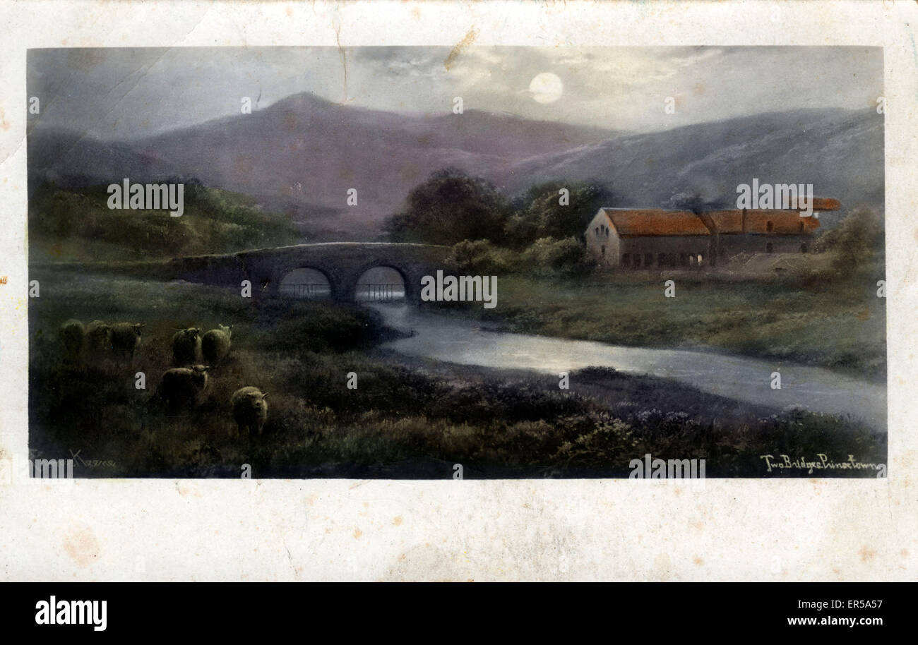 Two Bridges, Princetown, Devon Stock Photo - Alamy