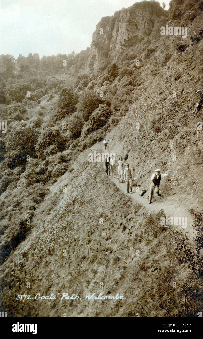 Goat's Path, Watcombe, Devon Stock Photo - Alamy