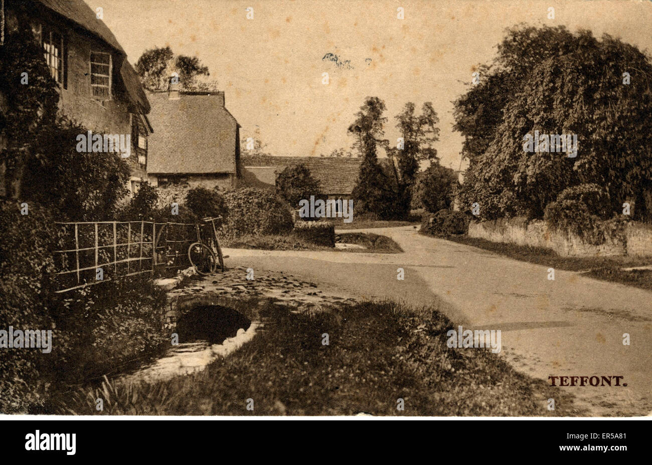 The Village, Teffont, Wiltshire Stock Photo - Alamy