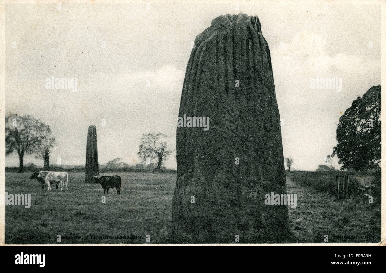 Devil's Arrows, Boroughbridge, Yorkshire Stock Photo - Alamy