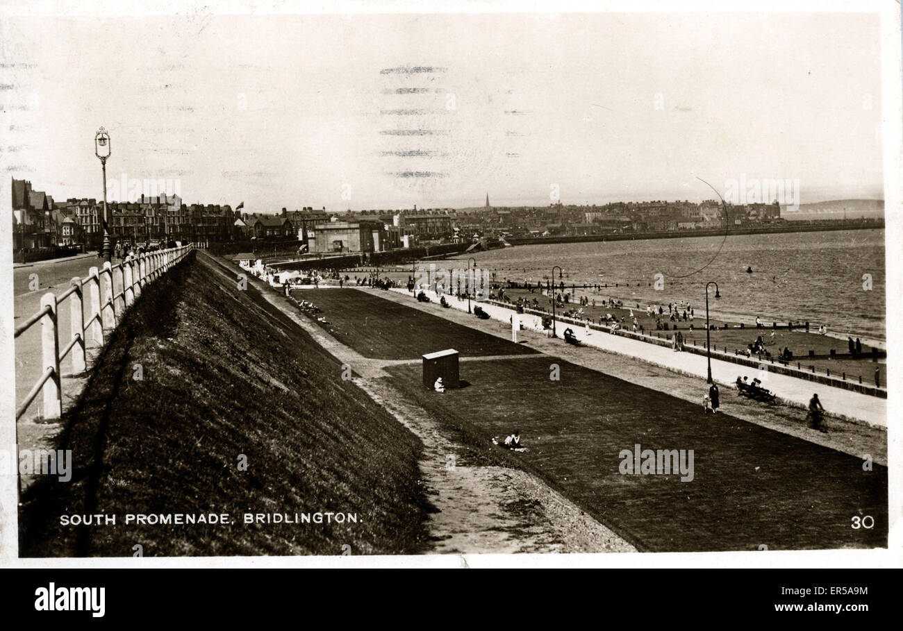 Bridlington promenade hi-res stock photography and images - Alamy