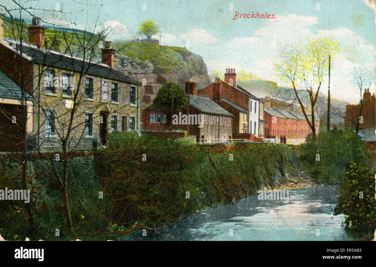 Along the River Holme, Brockholes, Yorkshire Stock Photo - Alamy