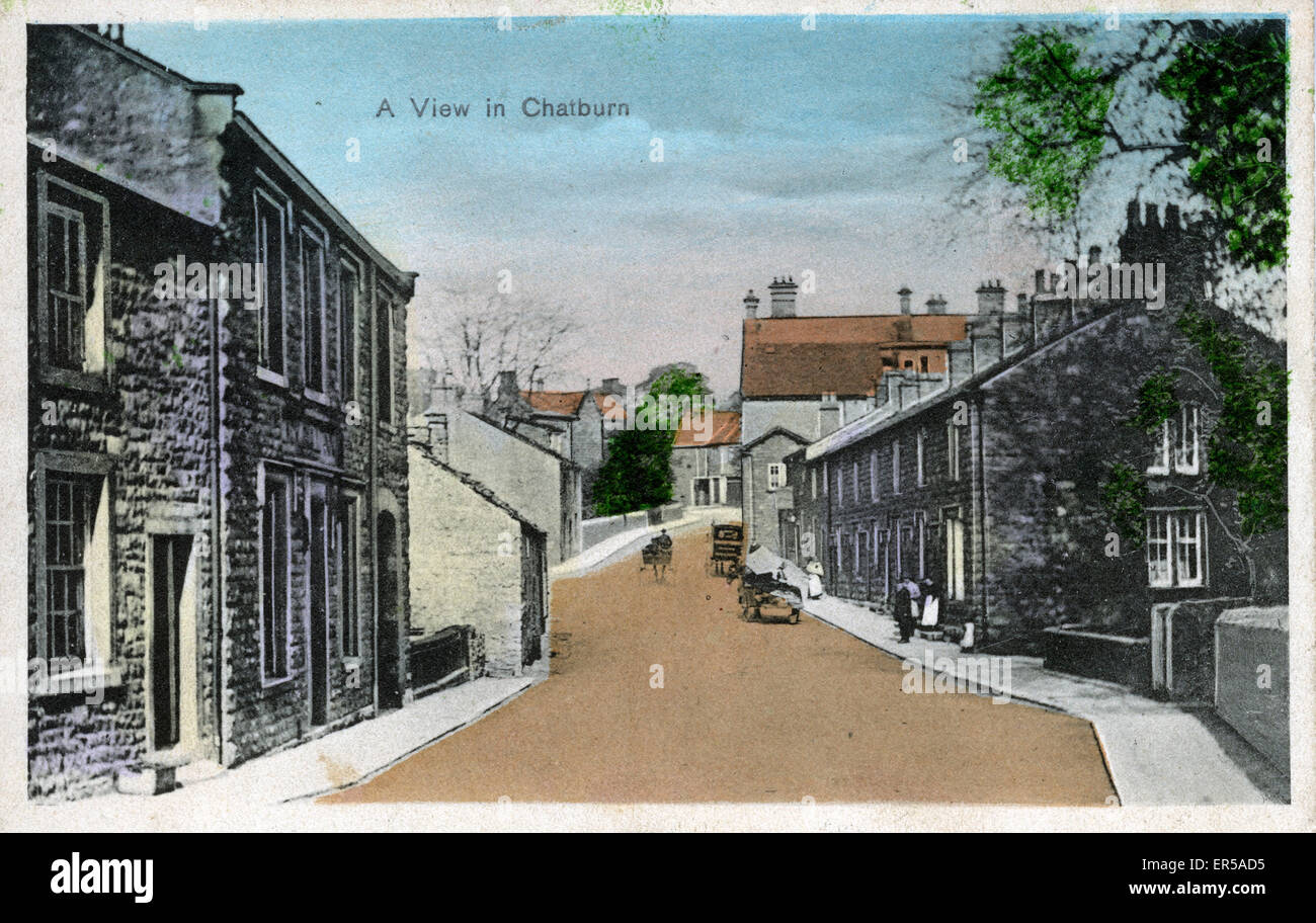 Street Scene, Chatburn, Lancashire Stock Photo - Alamy