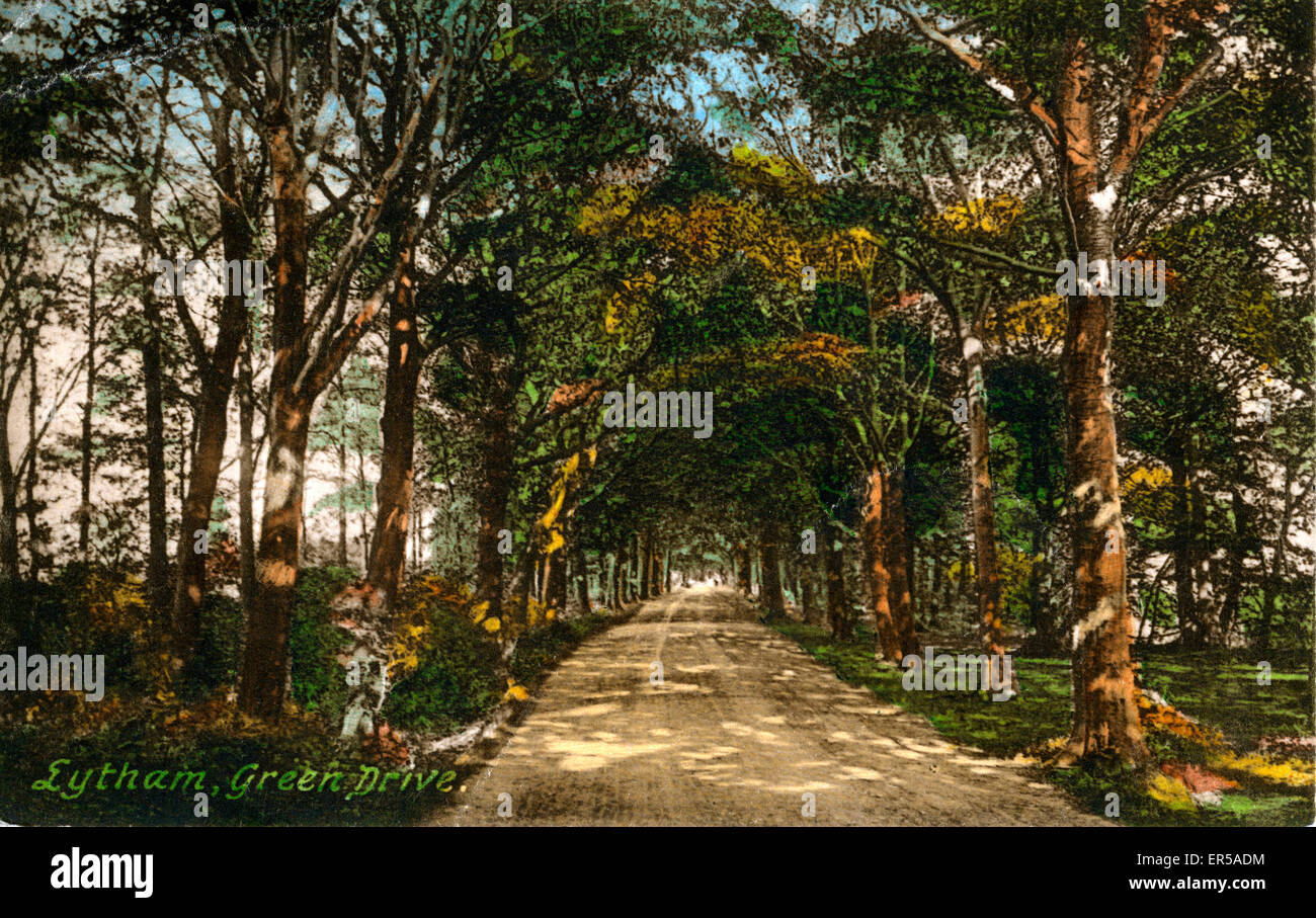 Green Drive, Lytham, Lancashire Stock Photo - Alamy