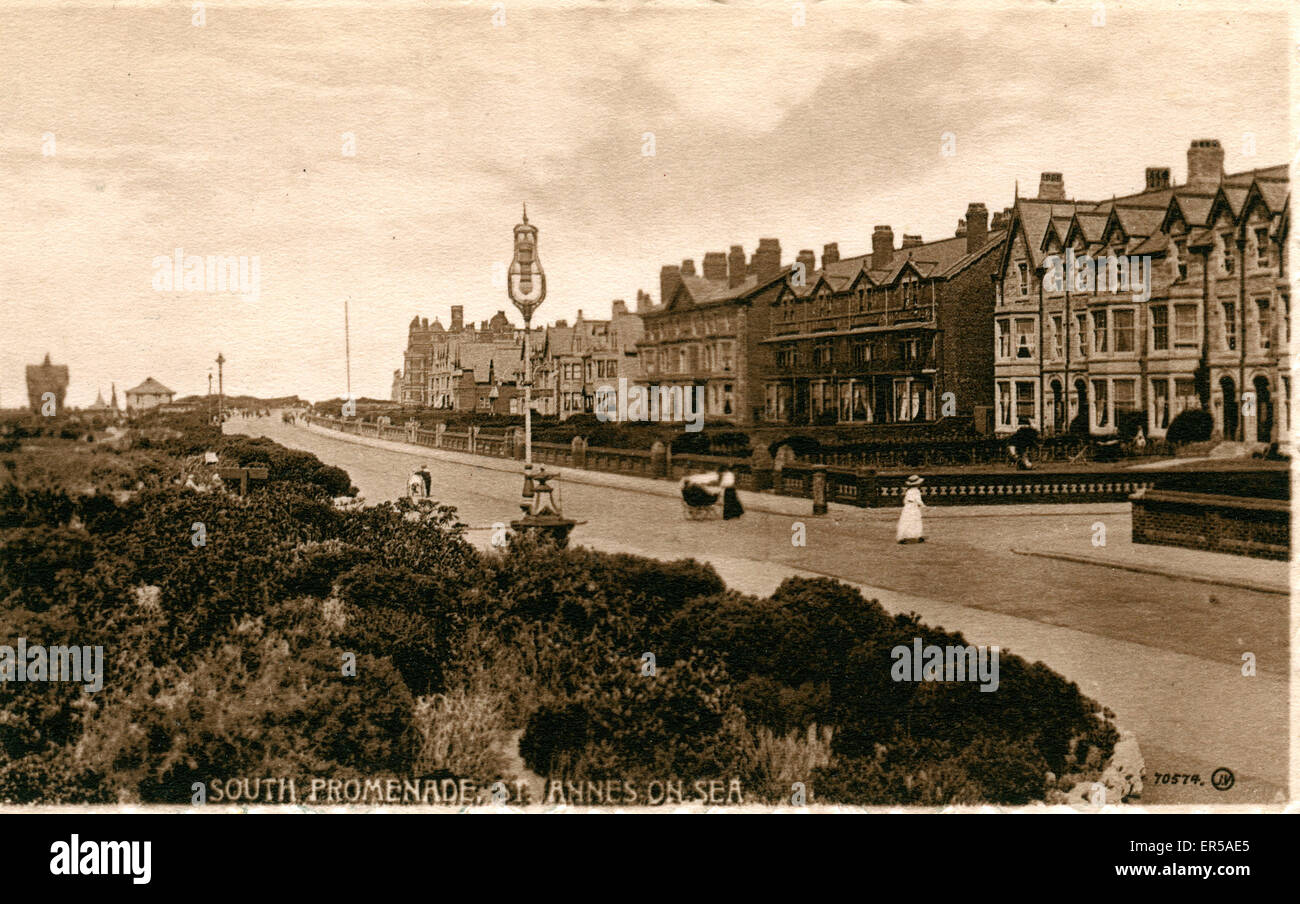 South Promenade, Lytham St Annes, Lancashire Stock Photo - Alamy