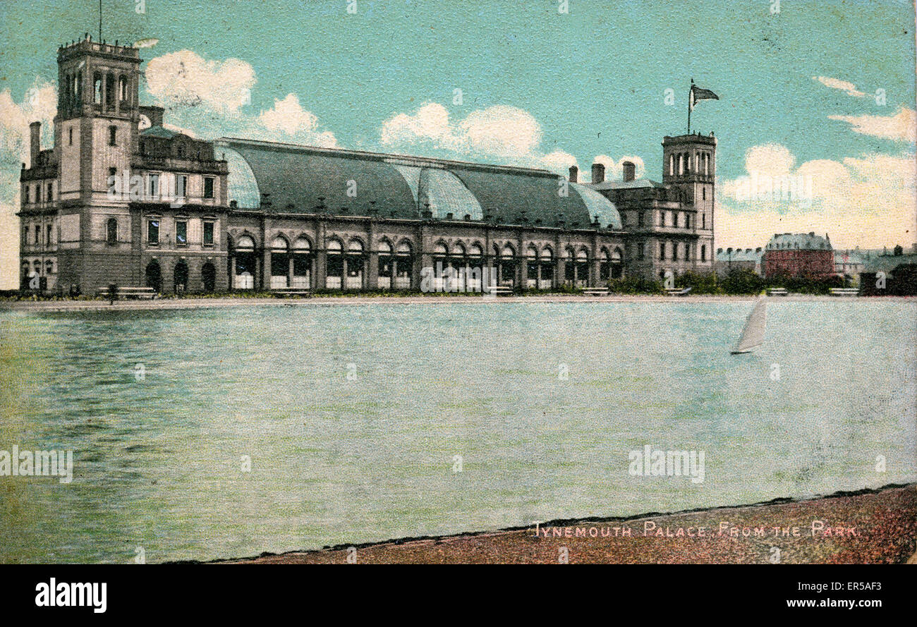 Tynemouth Palace, Tynemouth, Northumberland Stock Photo - Alamy