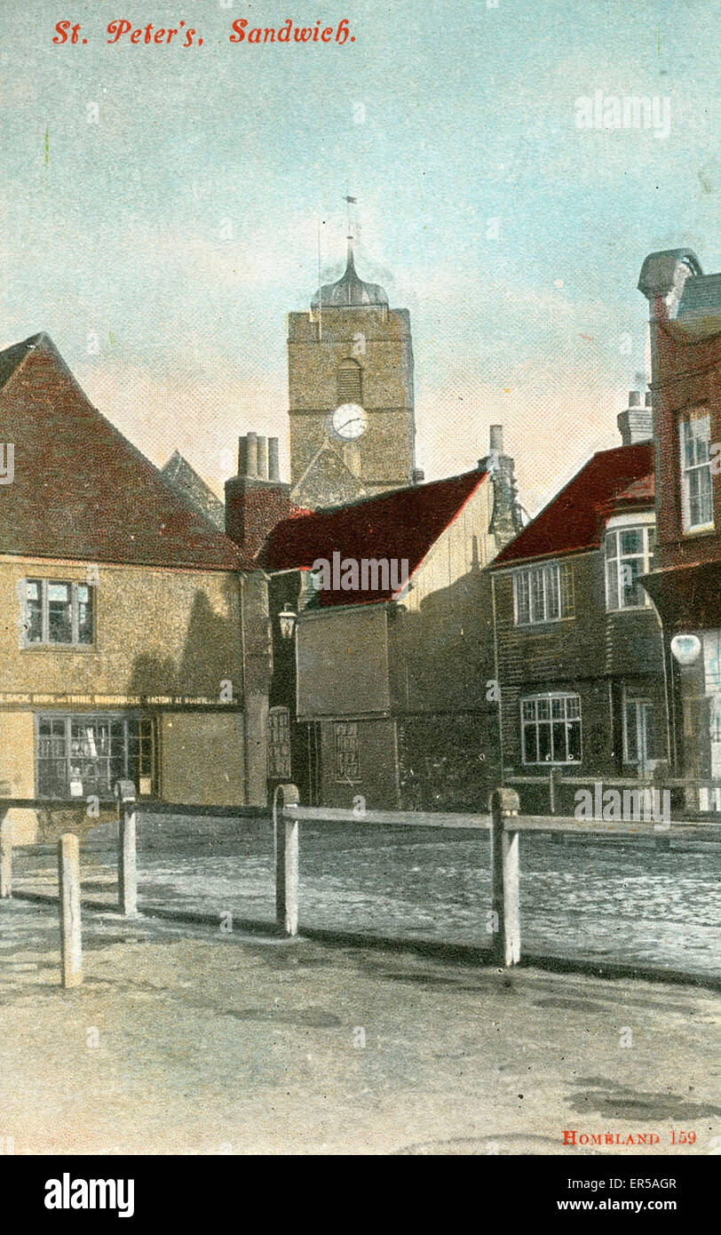 St. Peter's Church, Sandwich, Kent Stock Photo - Alamy