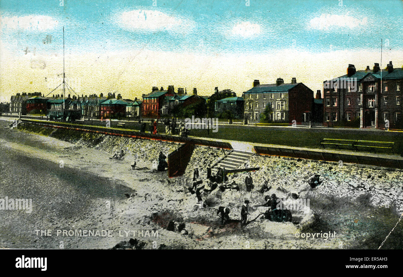 Promenade, Lytham St. Annes, Lancashire, England. 1900s Stock Photo - Alamy