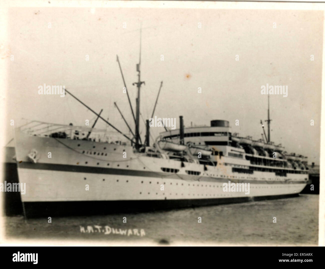 HMT (Hired Military Transport) Ship Dorsetshire Stock Photo - Alamy