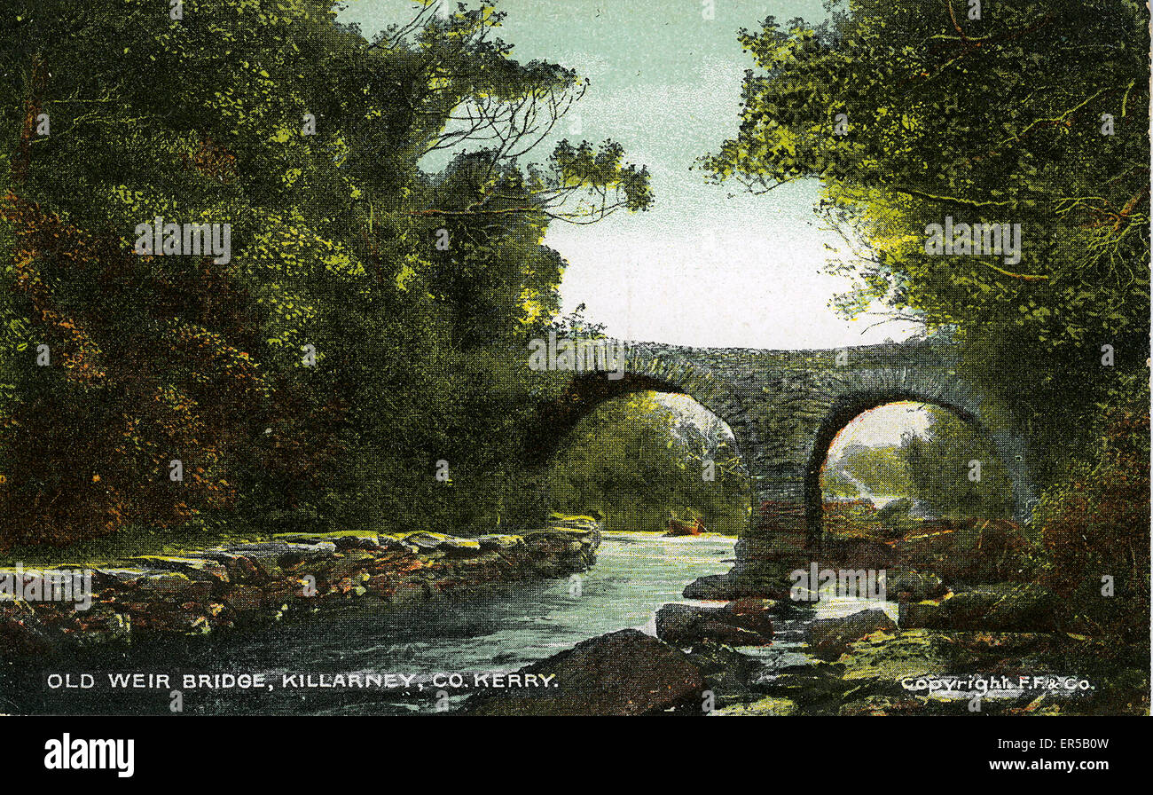 Old Weir Bridge, Killarney, County Kerry Stock Photo - Alamy