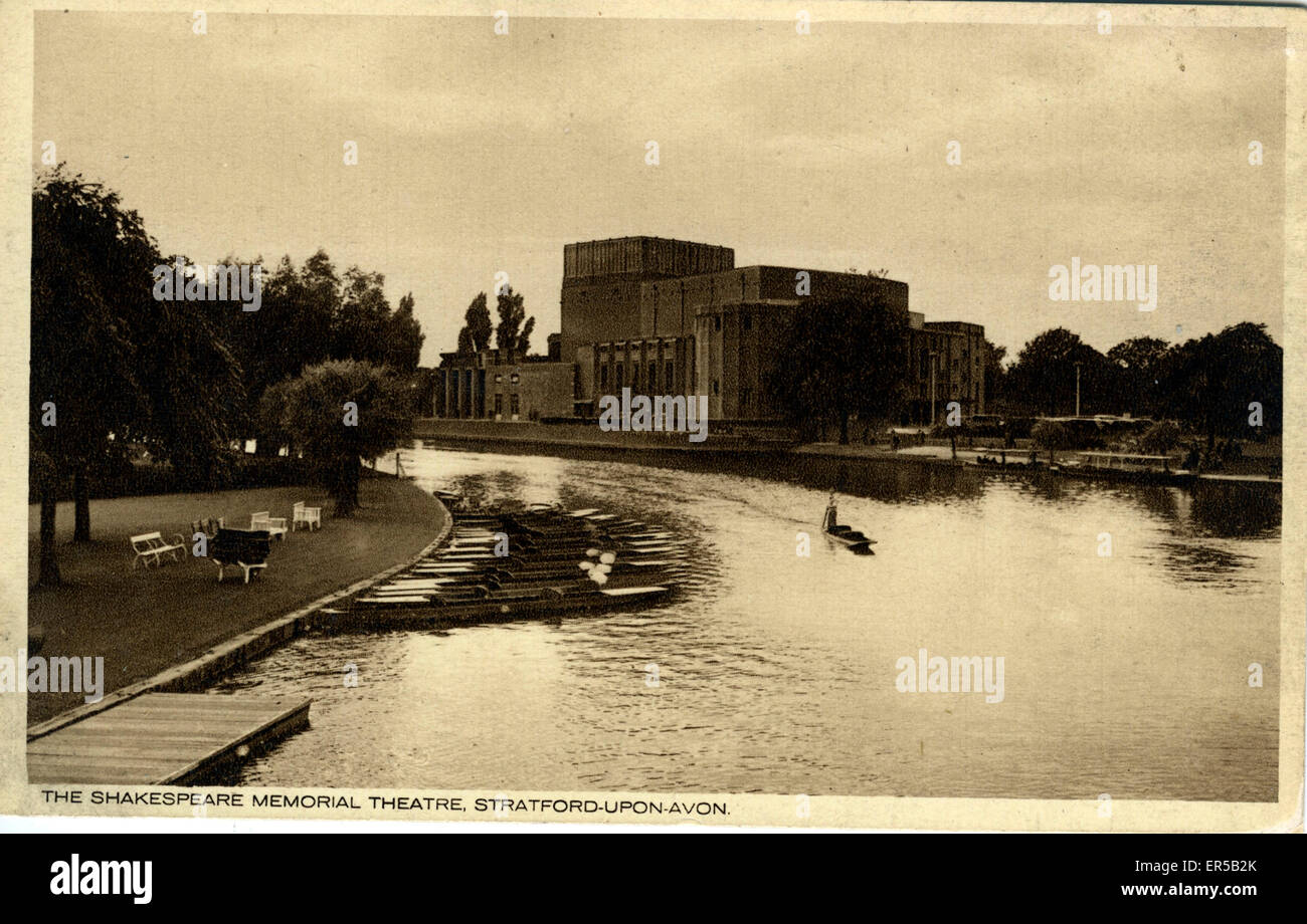 Shakespeare memorial theatre stratford on avon High Resolution Stock ...