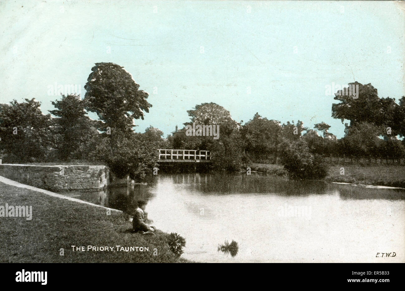 The Priory Lake, Taunton, Somerset Stock Photo - Alamy
