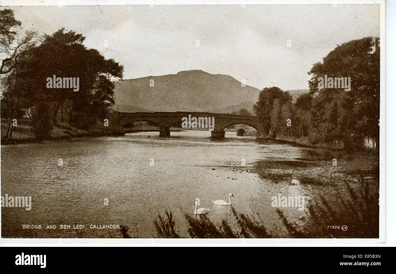 Bridge callander ben ledi hi-res stock photography and images - Alamy