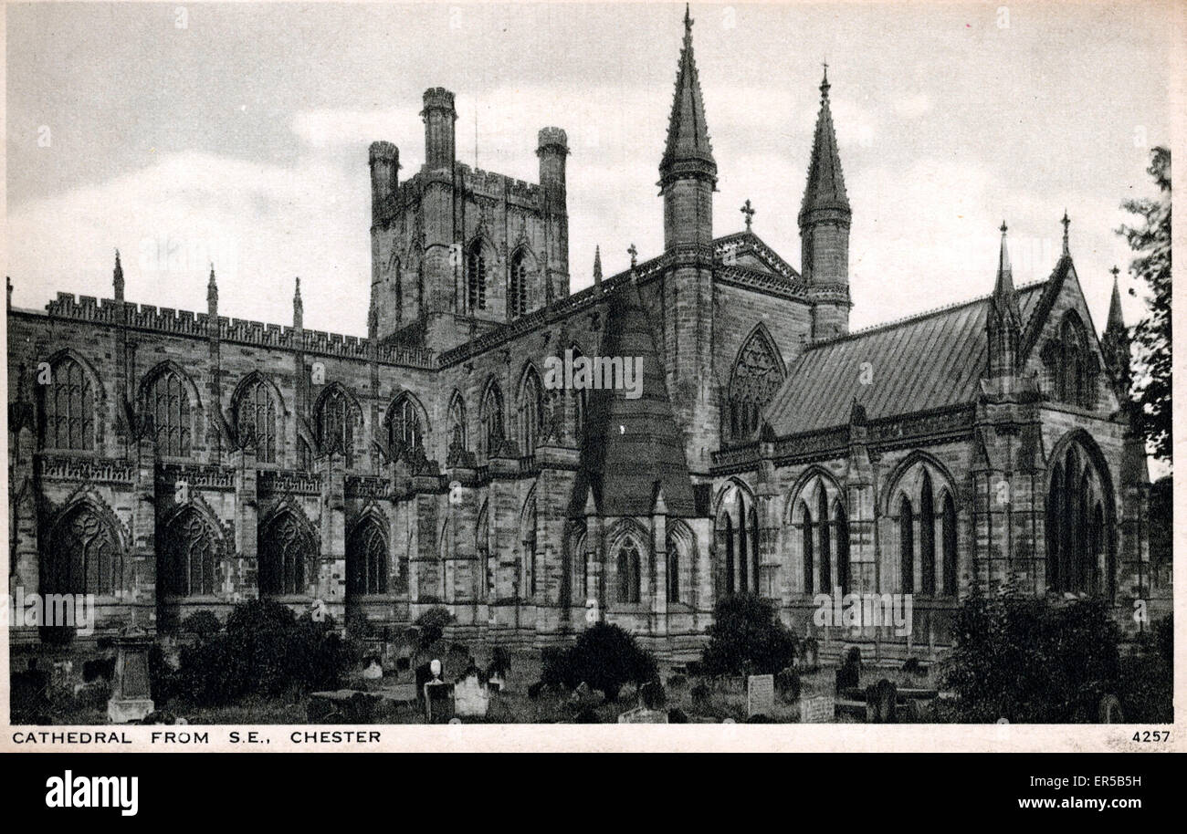 The Cathedral, Chester, Cheshire Stock Photo - Alamy