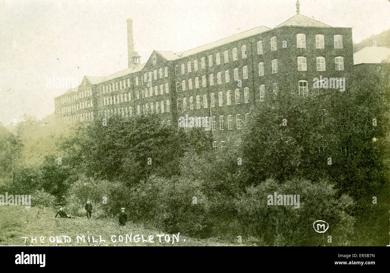 The Old Mill, Congleton, Cheshire Stock Photo - Alamy