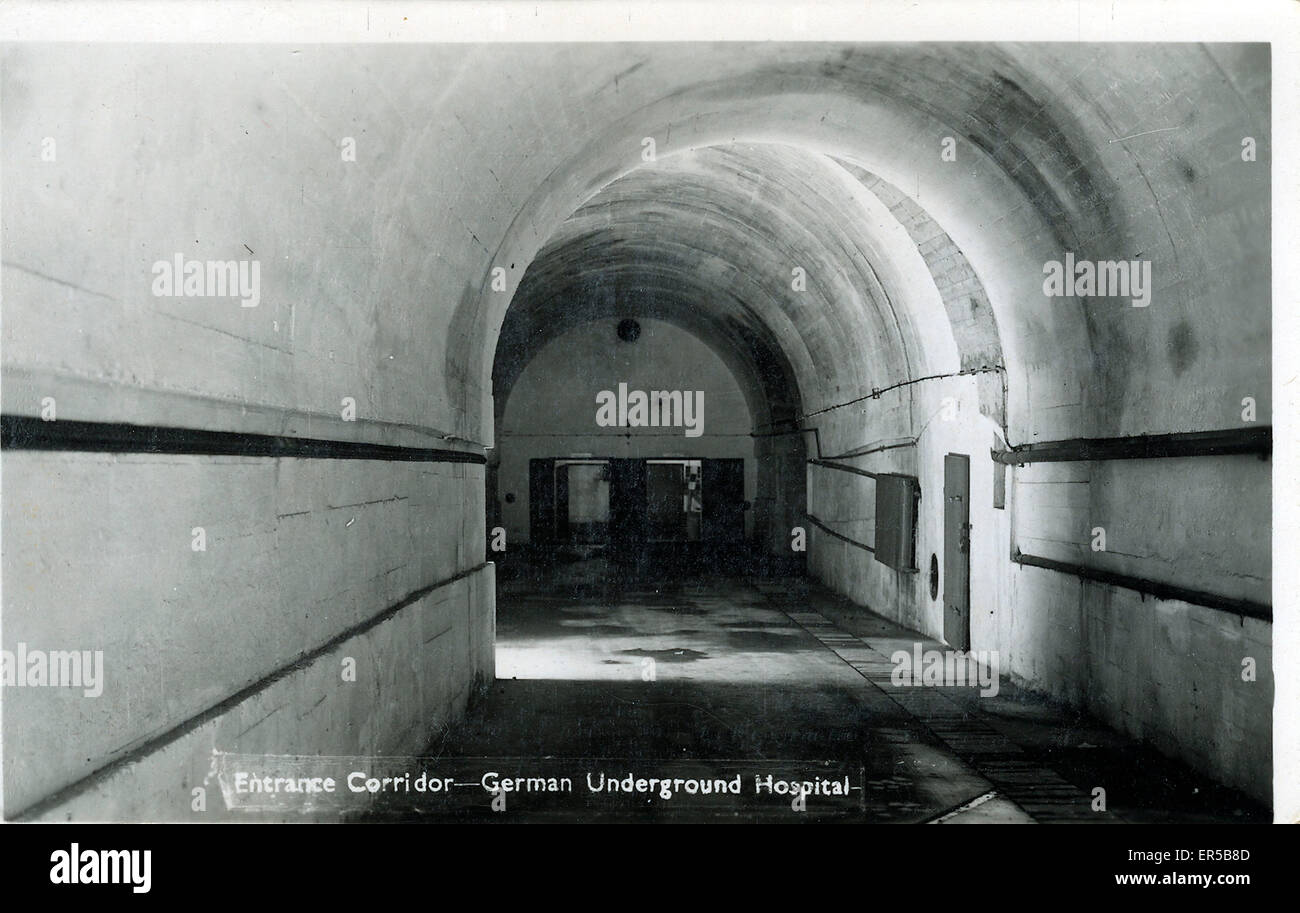 WW2 - German Military Underground Hospital Stock Photo - Alamy