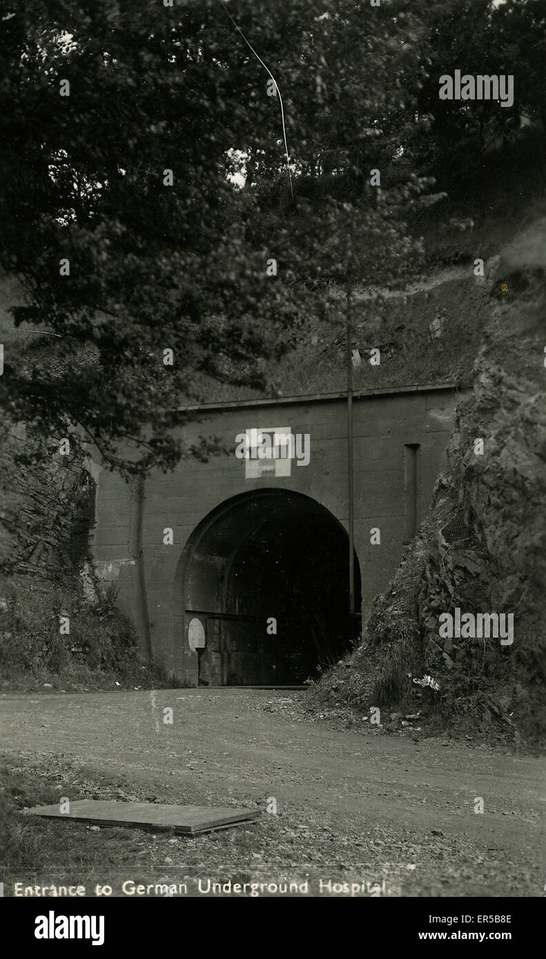 WW2 - German Military Underground Hospital Stock Photo - Alamy