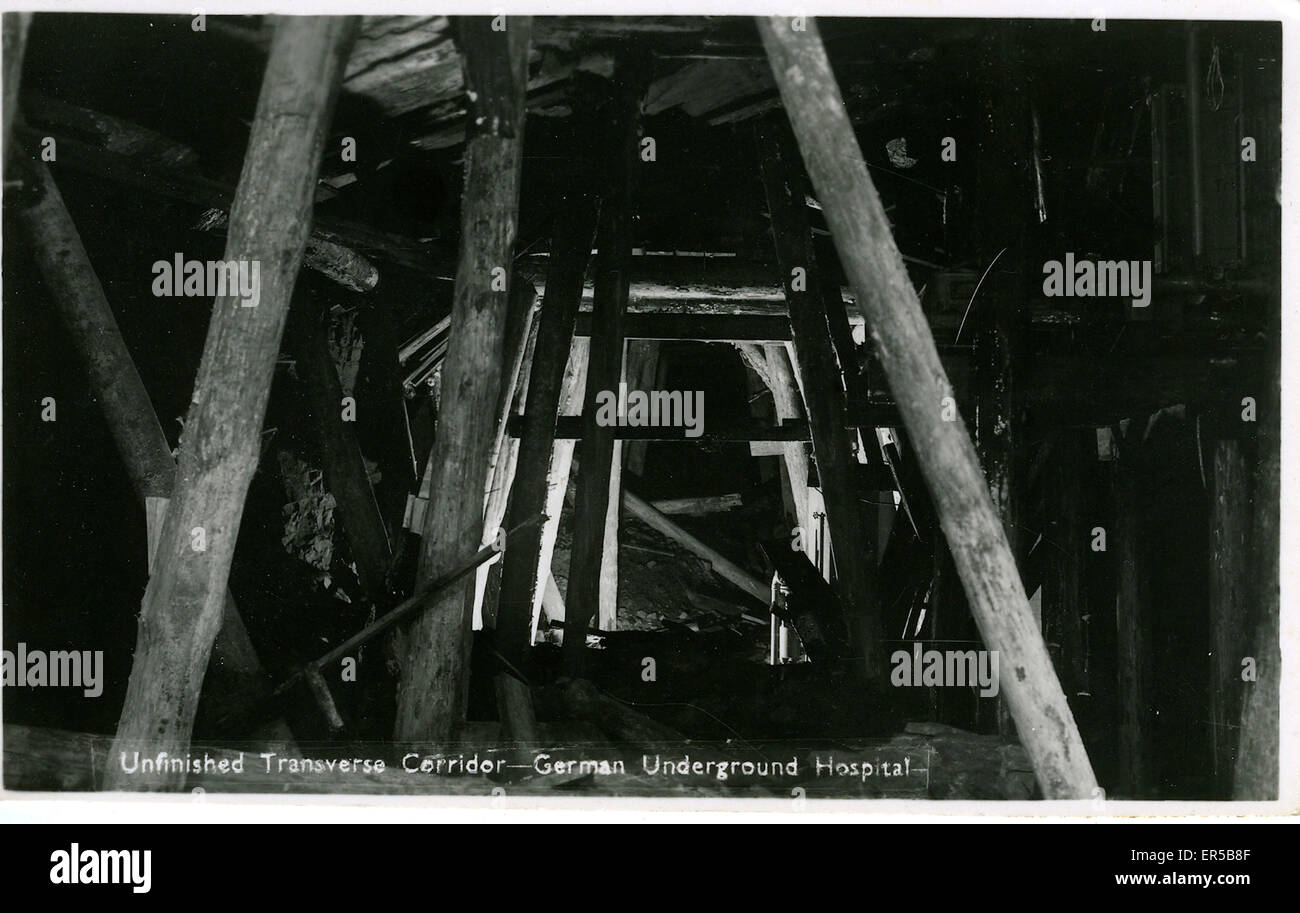 WW2 - German Military Underground Hospital Stock Photo - Alamy