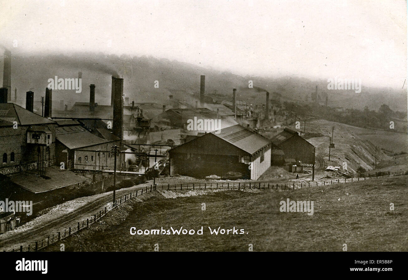 Coombswood Steel Works, Halesowen, Staffordshire Stock Photo - Alamy
