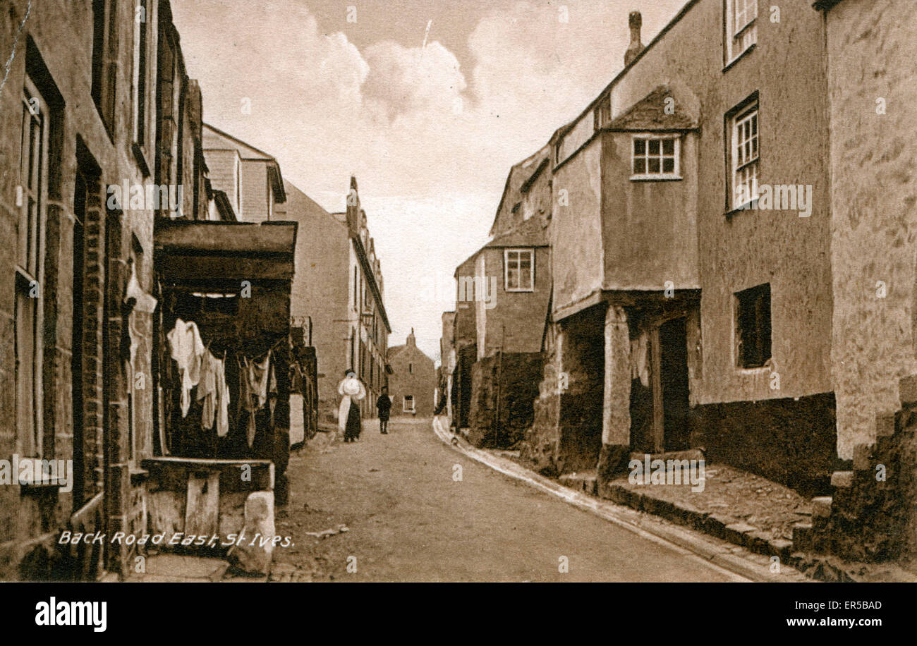 Back Road East, St Ives, Cornwall Stock Photo - Alamy