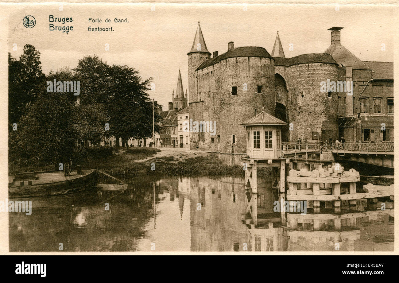 Port du Gand, Bruges - Brugge Stock Photo - Alamy