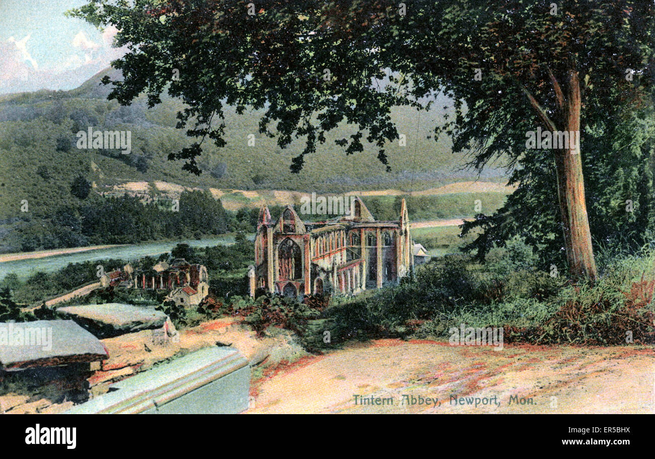 Tintern Abbey, Tintern, Monmouthshire Stock Photo - Alamy