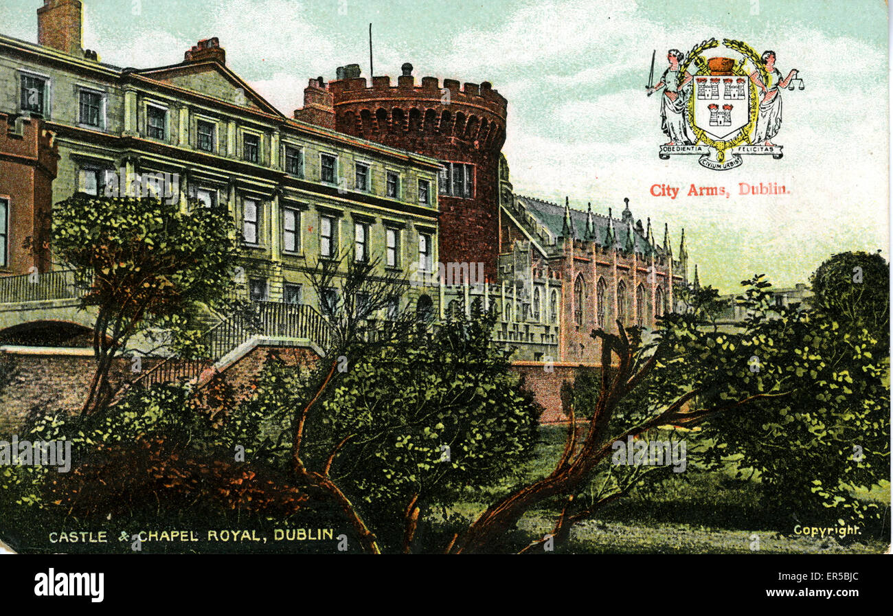 Castle & Chapel Royal, Dublin, County Dublin, Republic of Ireland ...