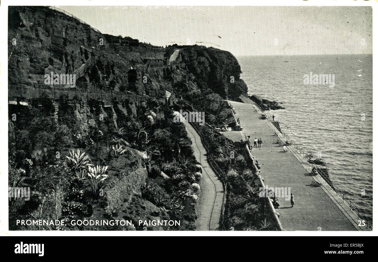 The Promenade, Goodrington, Devon Stock Photo - Alamy