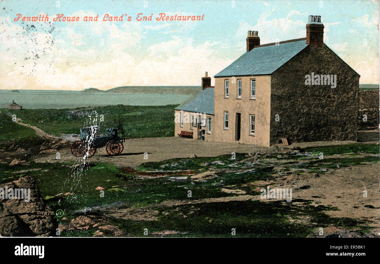 Penwith House, Land's End, Cornwall Stock Photo - Alamy
