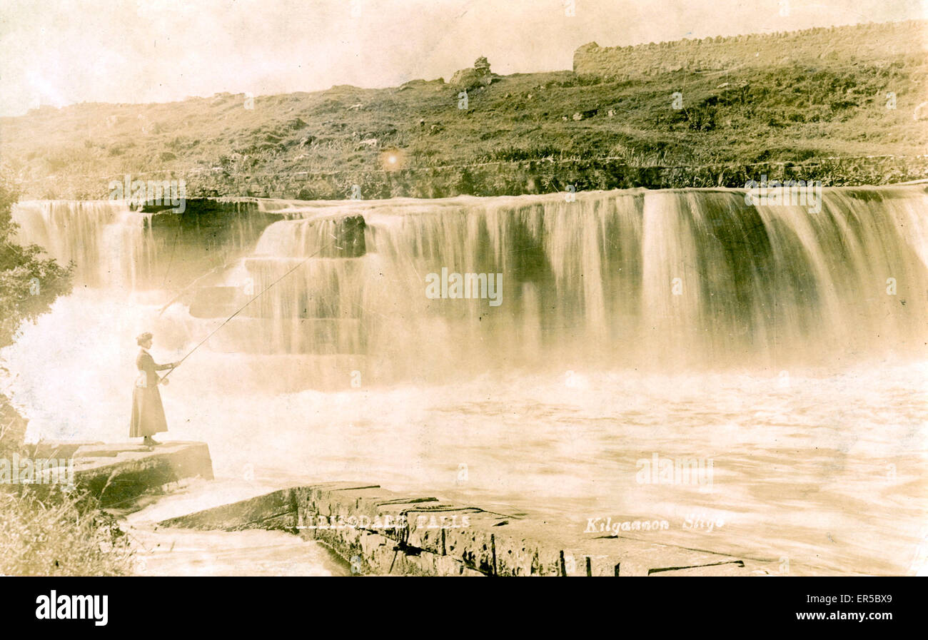 Ballysadare Falls, Kilgannon, County Sligo Stock Photo - Alamy