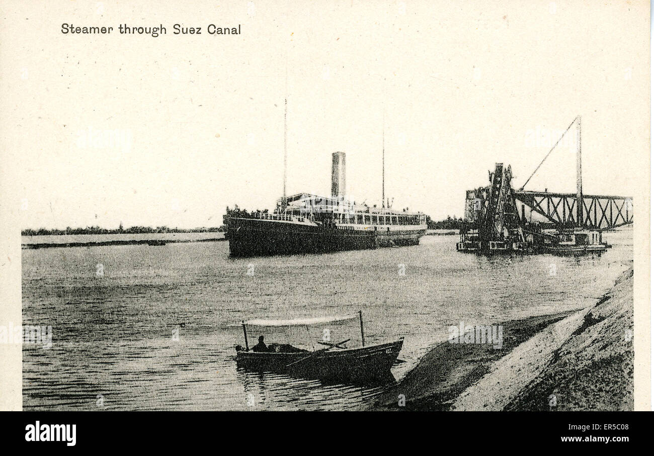 Suez Canal, Suez Stock Photo - Alamy