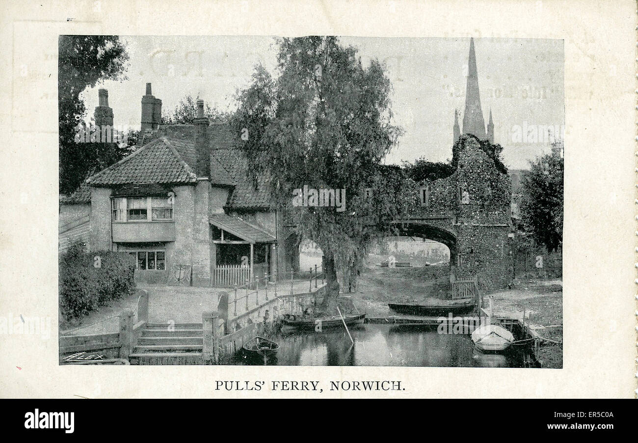 Pull's Ferry, Norwich, Norfolk Stock Photo - Alamy