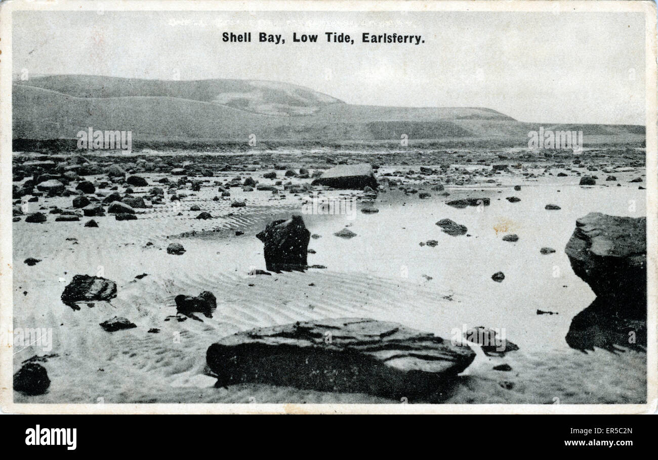 Shell Bay, Earlsferry, Fifeshire Stock Photo - Alamy