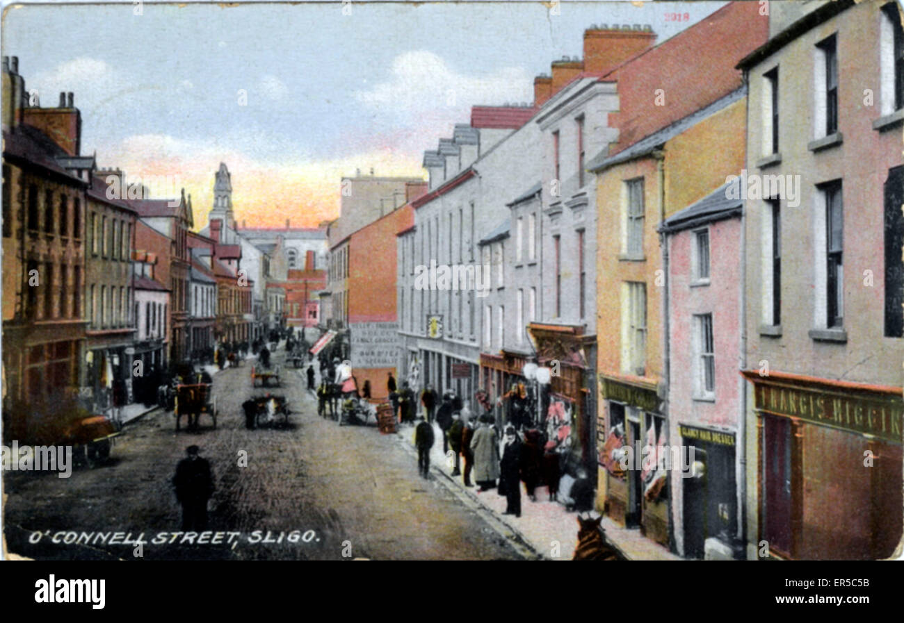 OConnell Street, Sligo, County Sligo Stock Photo - Alamy