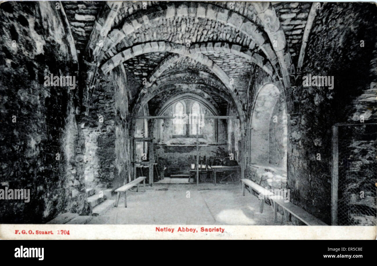 The Abbey, Netley Abbey, Hampshire Stock Photo - Alamy