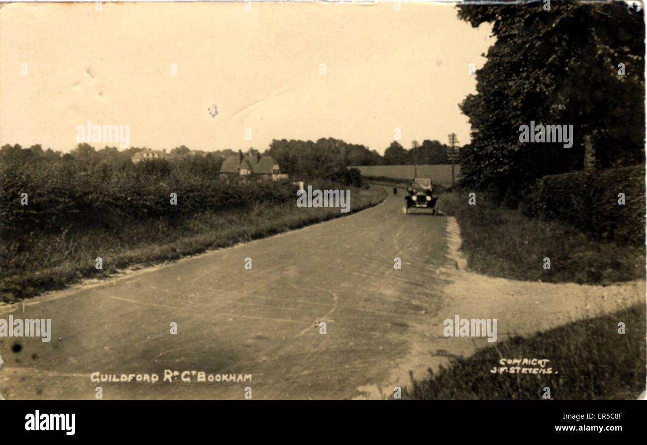 Guildford Road, Great Bookham, Surrey Stock Photo - Alamy