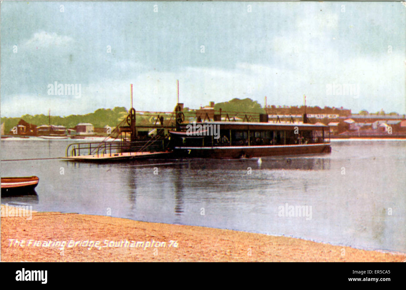 The Floating Bridge, Southampton, Hampshire Stock Photo - Alamy