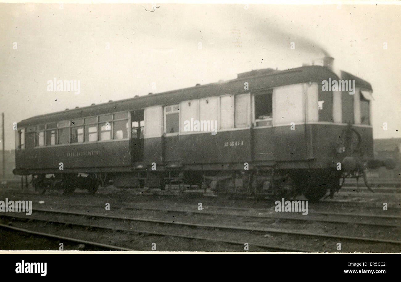 2261 Sentinel Steam Rail Motor - Car Diligence Stock Photo - Alamy