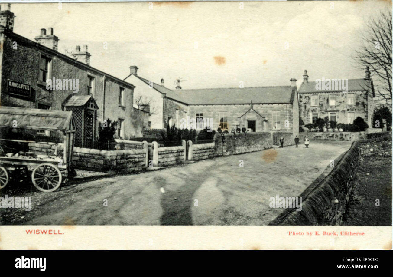 The Village, Wiswell, Lancashire Stock Photo - Alamy