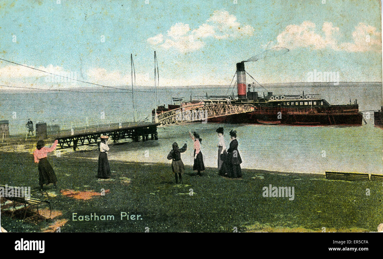 The Pier, Eastham, Cheshire Stock Photo - Alamy