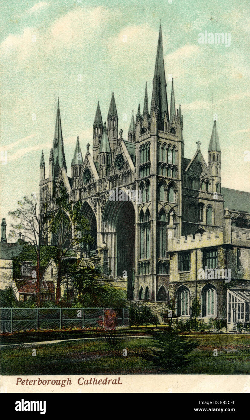 The Cathedral, Peterborough, Cambridgeshire Stock Photo - Alamy