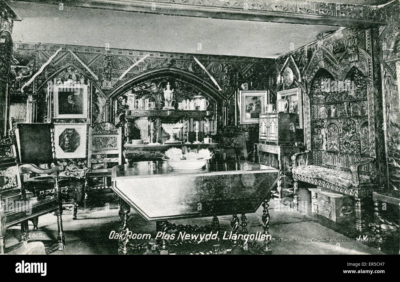 Plas newydd llangollen hi-res stock photography and images - Alamy