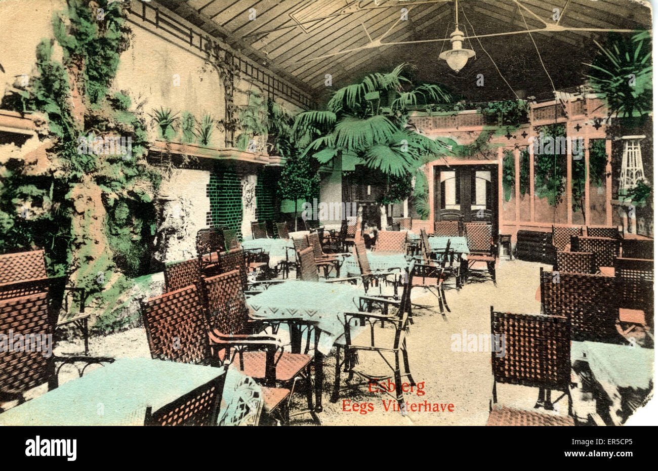 Eegs Vinterhave - Wintergarden, Esbjerg Stock Photo - Alamy