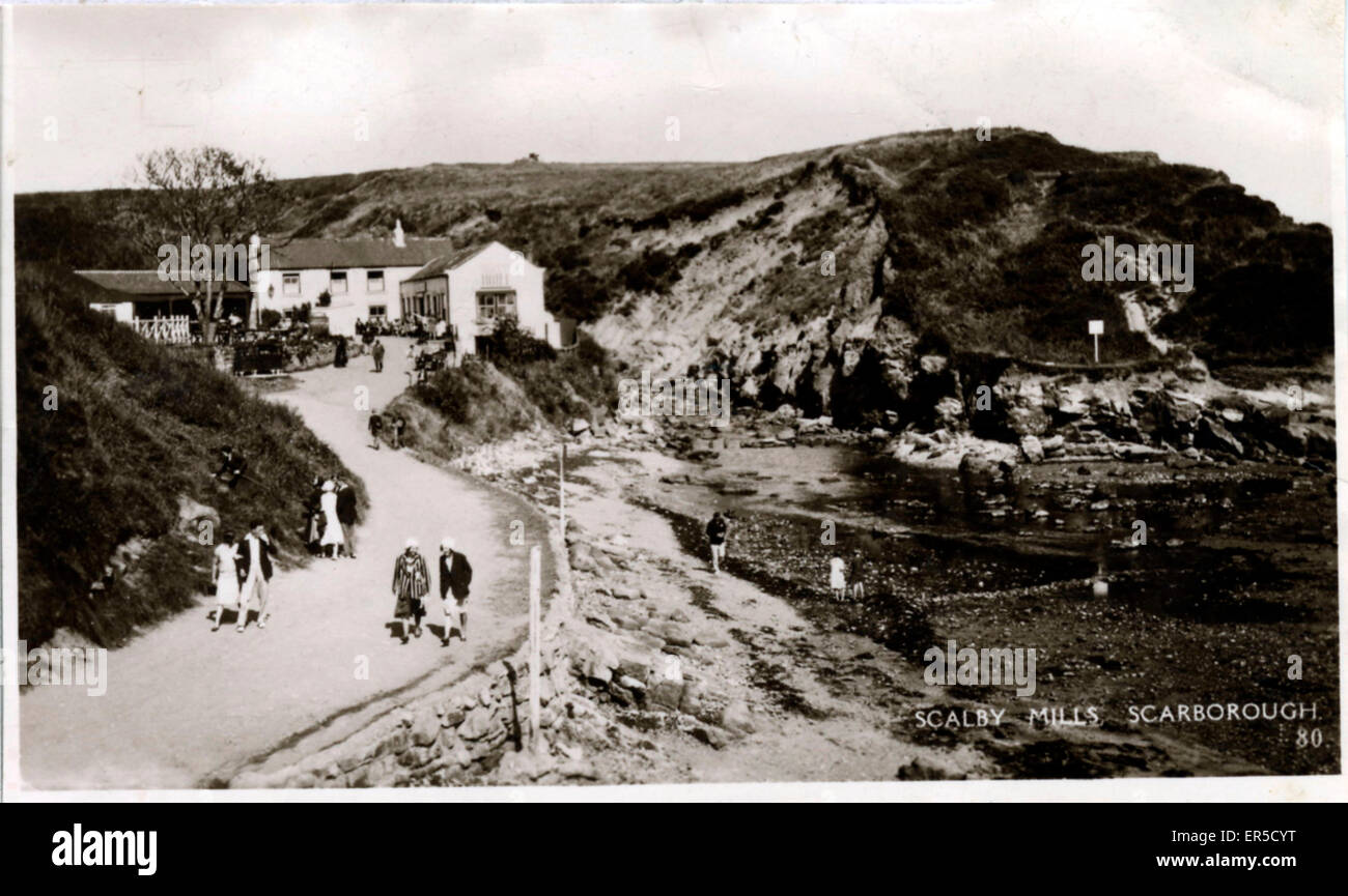 Scalby Mills, Scarborough, Yorkshire Stock Photo - Alamy