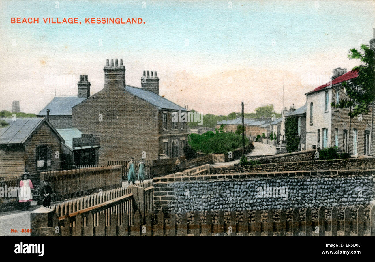Beach Village, Kessingland, Suffolk Stock Photo - Alamy