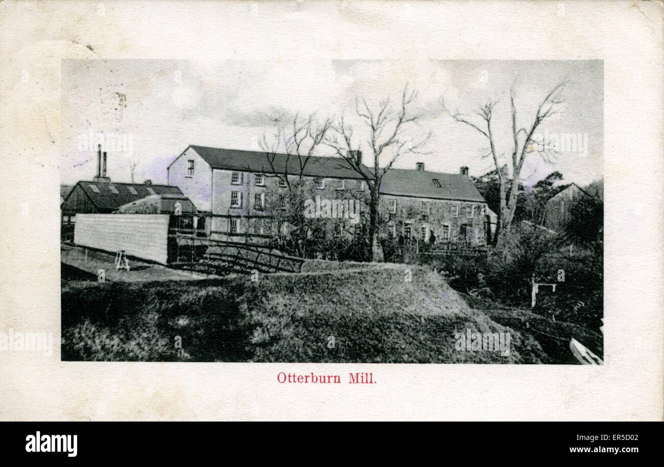 Otterburn Mill, Otterburn, Northumberland Stock Photo - Alamy