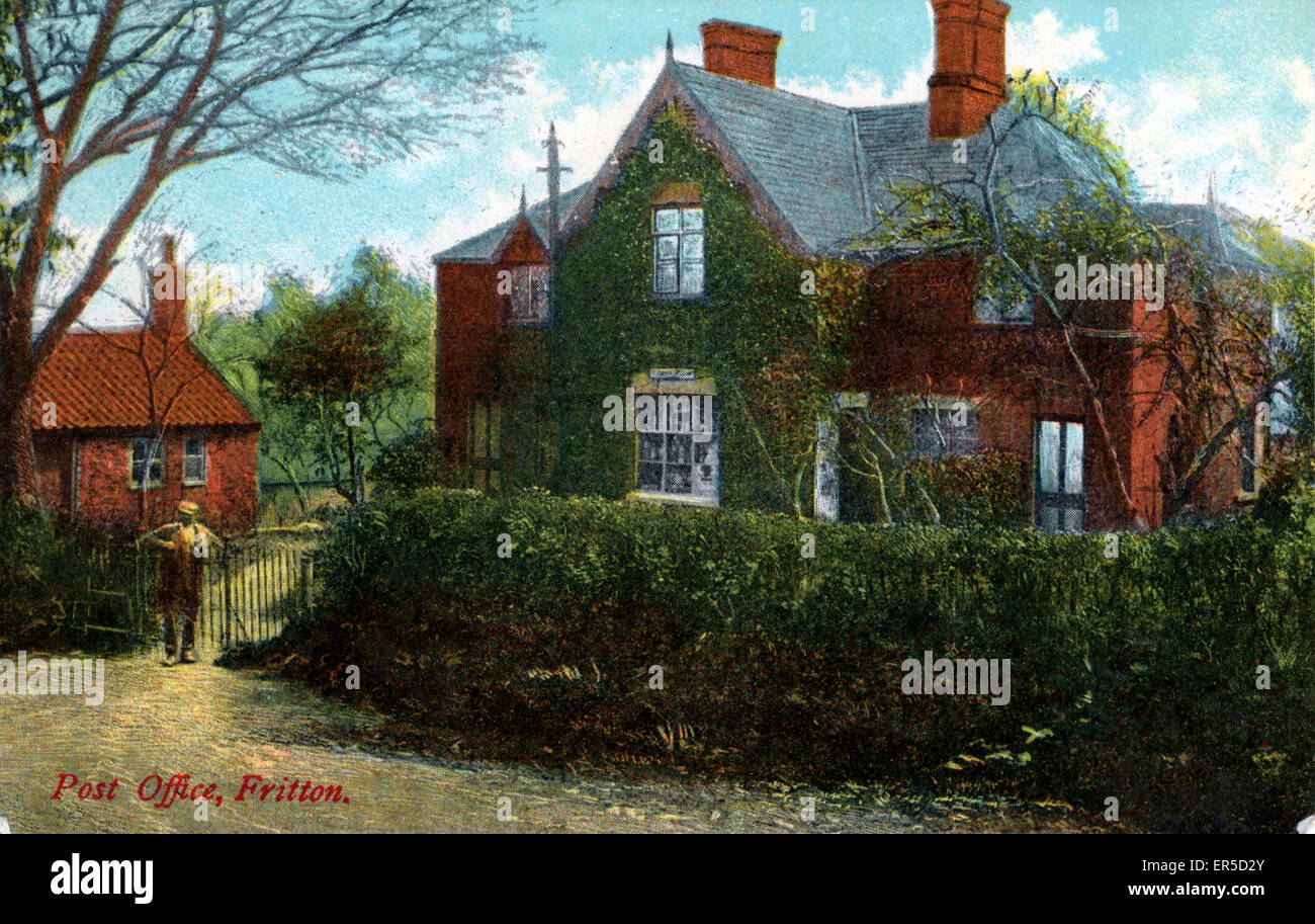 Post Office, Fritton, Norfolk Stock Photo - Alamy